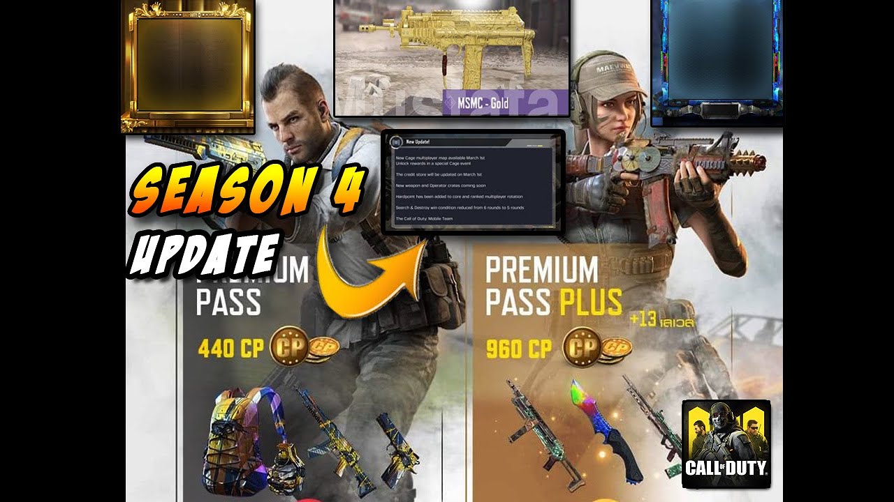 New Season 4 Update and Skin Leaks In Call of Duty Mobile - YouTube