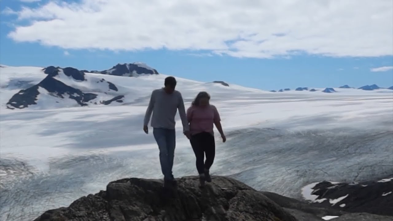 The HARDEST hike we've ever done. | HARDING ICE FIELD, Alaska - YouTube