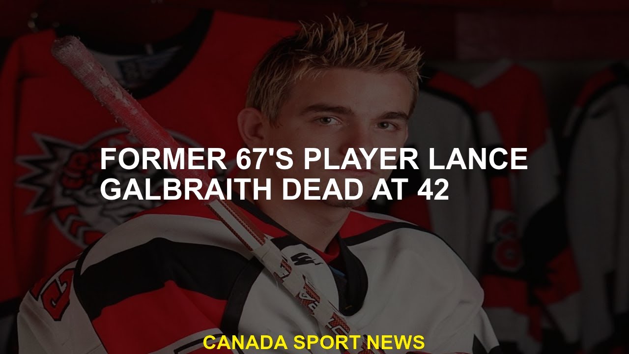 Former 67's player Lance Galbraith at 42 - YouTube