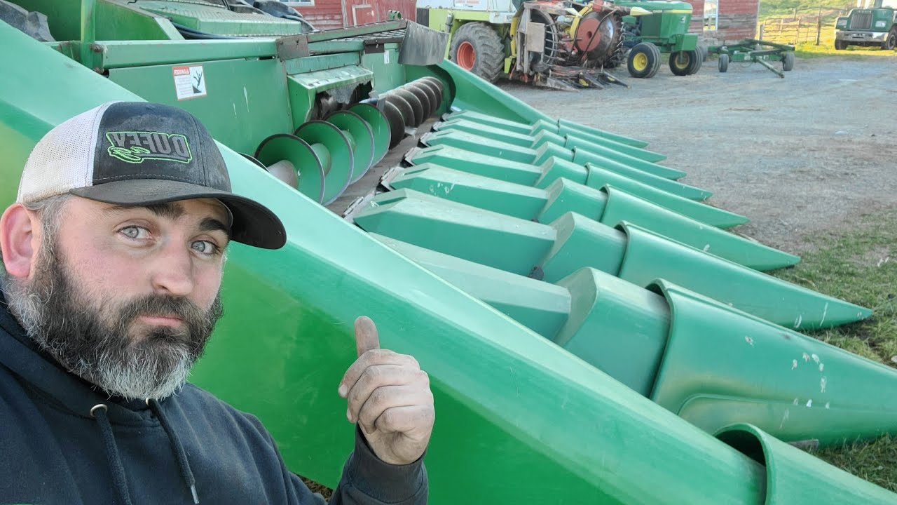 Corn Head Ready For Harvest- What Is The Proper Grease? - YouTube