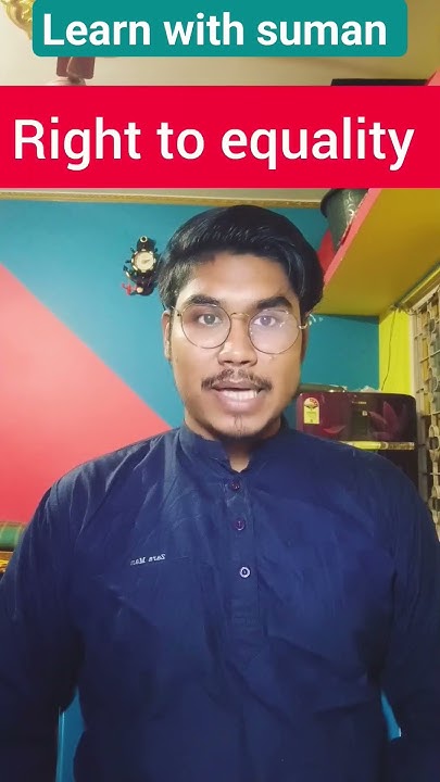 Right equality| Article 14 to 18 of Indian constitution| # ...