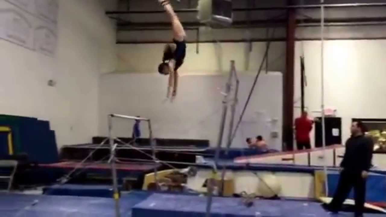 Deanna Magro Class of 2016 Working New Bar Routine - YouTube
