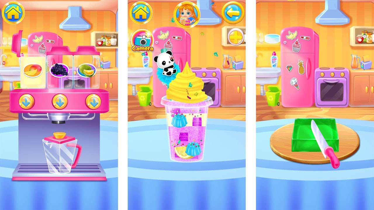 RAINBOW BUBBLE TEA MAKER FUNNY GAME #2 | COOKING GAME ON ANDROID/IOS ...