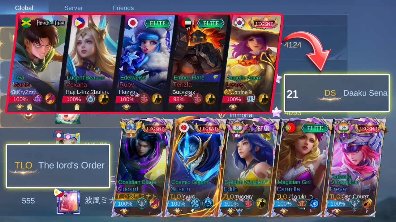WE MET GLOBAL RANK 21 SQUAD "DAAKU SENA" IN RANKED GAME!! | Win or Lose ...