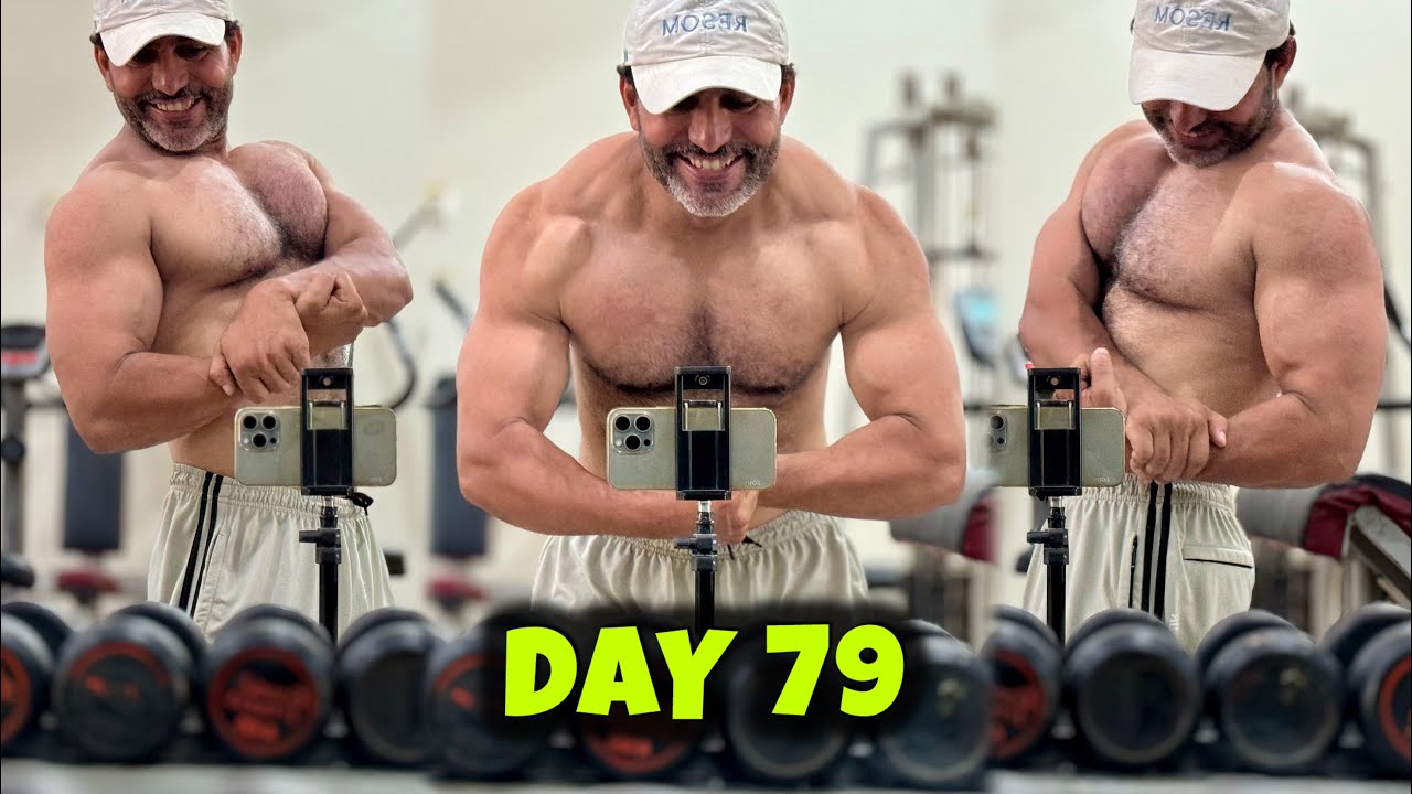 Chest Day Workout - Day 79 Of My Natural Bodybuilding 90 Day Body ...