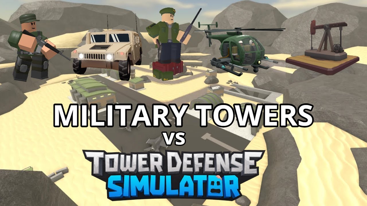 Can Military Towers beat TDS? (Roblox Tower Defense Simulator) - YouTube