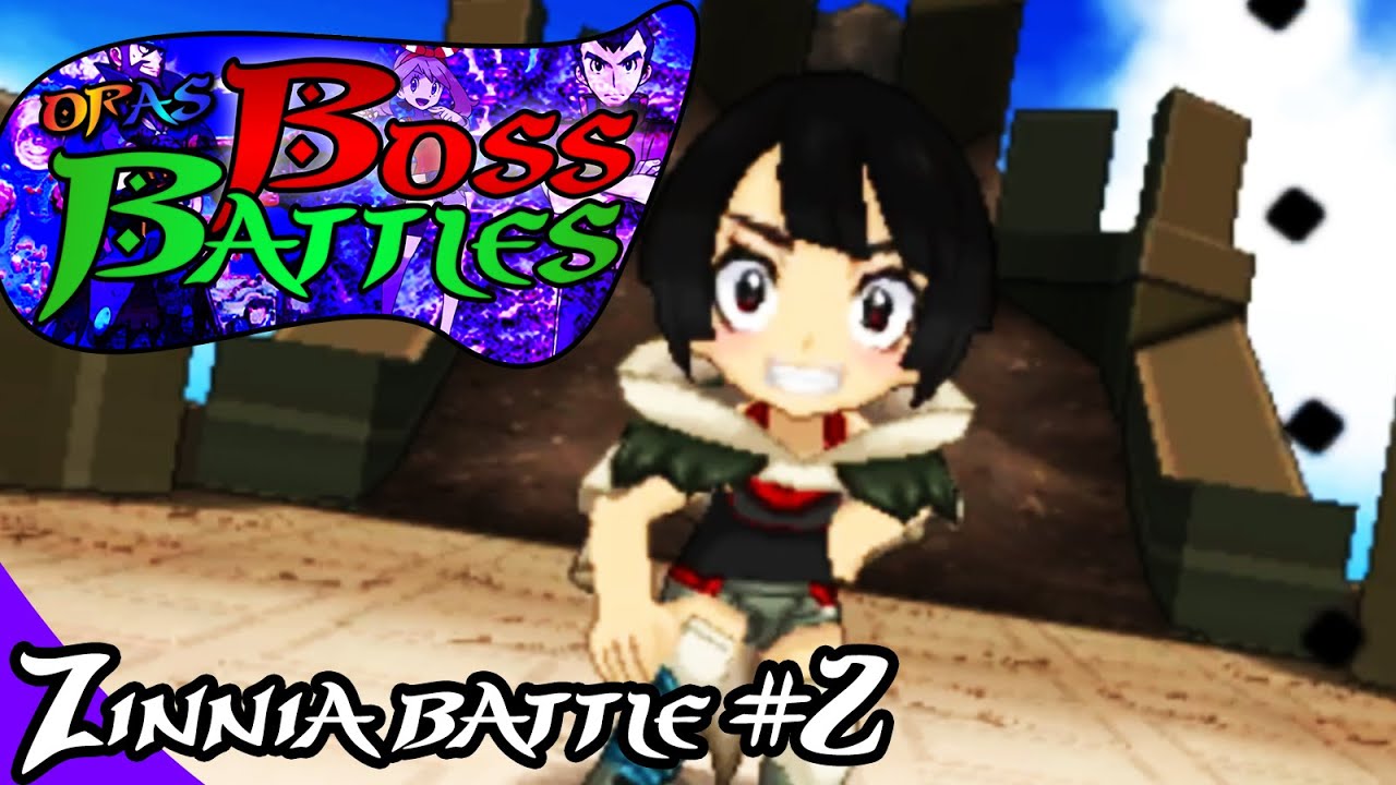 Pokemon Omega Ruby and Alpha Sapphire Zinnia Battle - ORAS Zinnia ...