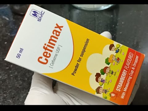 Cefimax (Powder for suspension) - YouTube