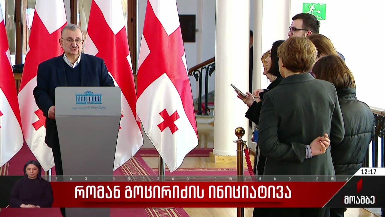 რომან გოცირიძის ინიციატივა - YouTube