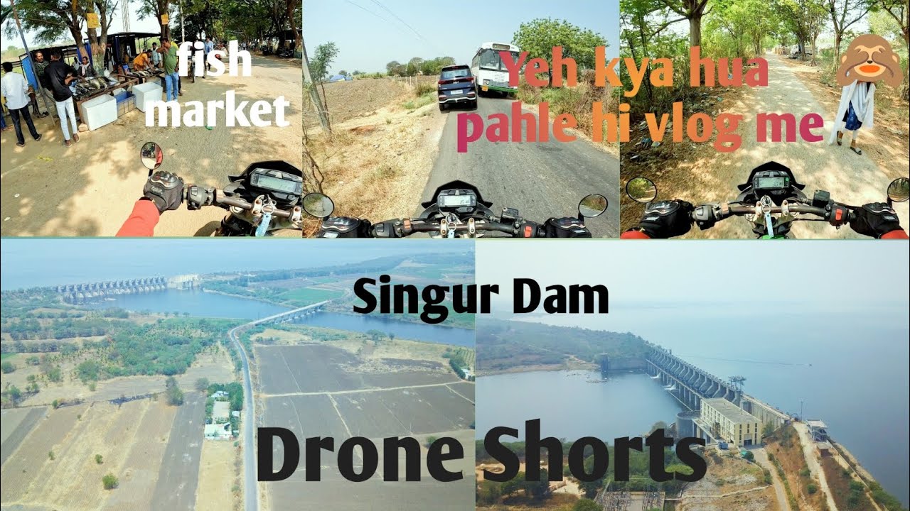 Singur Dam | Singur fish market 🐟 | Abbu vlogger 😍 | Village vlogs ...