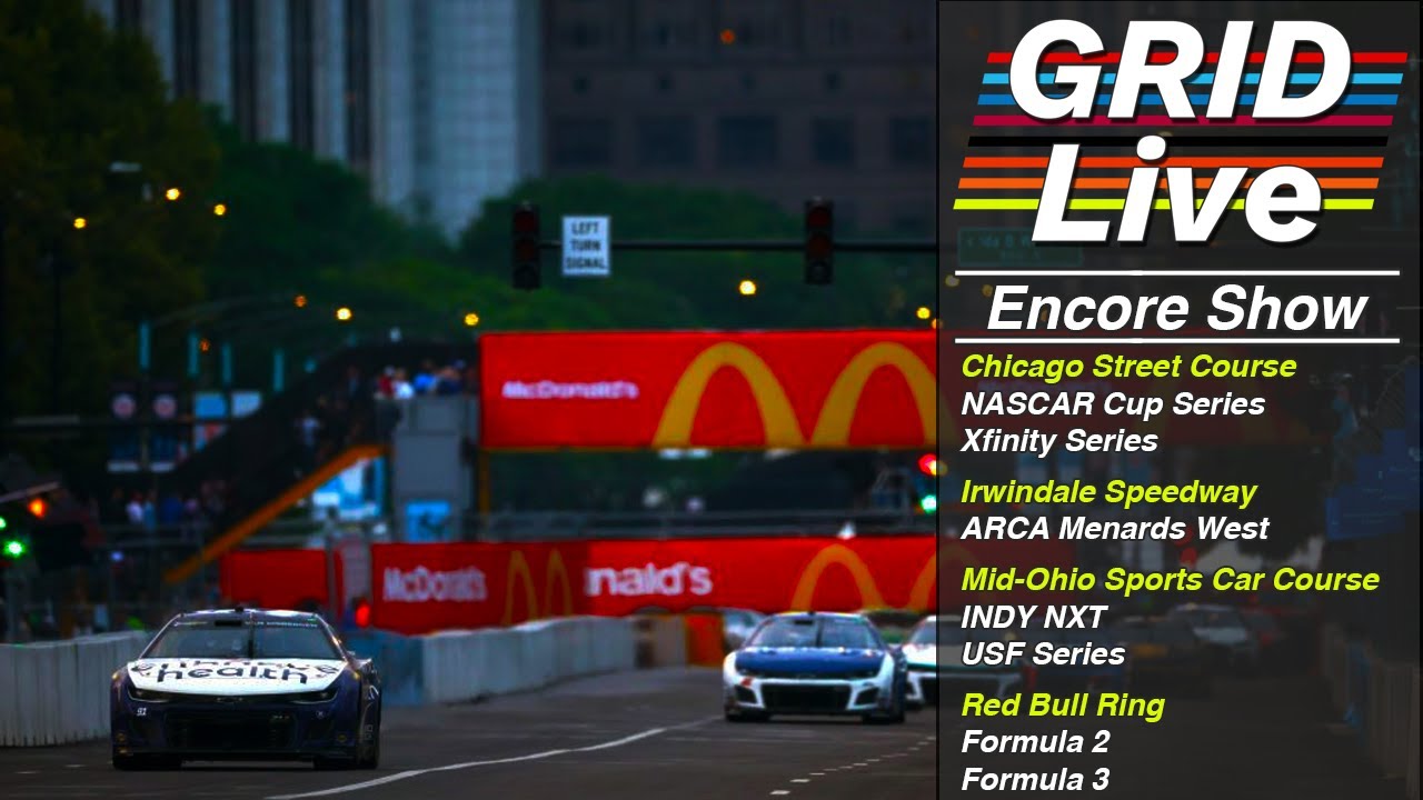 Shane van Gisbergen wins NASCAR at Chicago | F2 & F3 Austria | INDY NXT ...