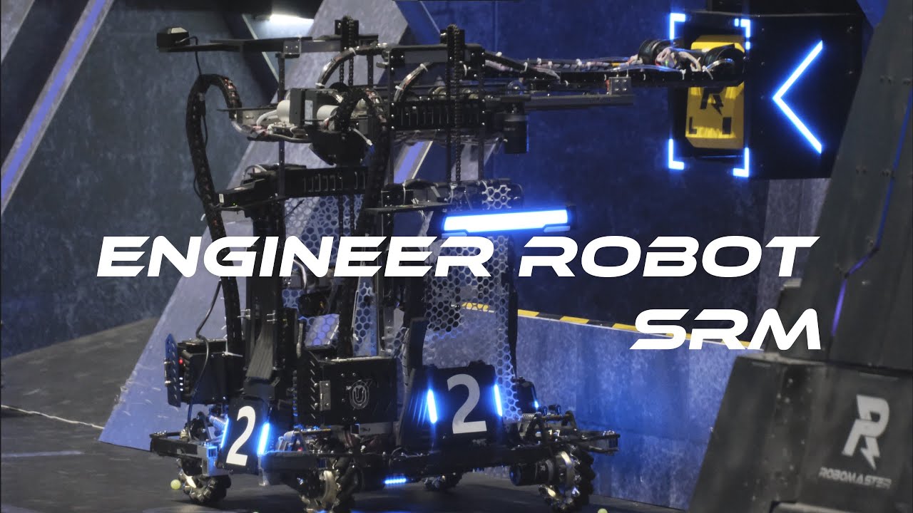 RoboMaster Shanghai University SRM 2023 Engineer Robot Reveal - YouTube