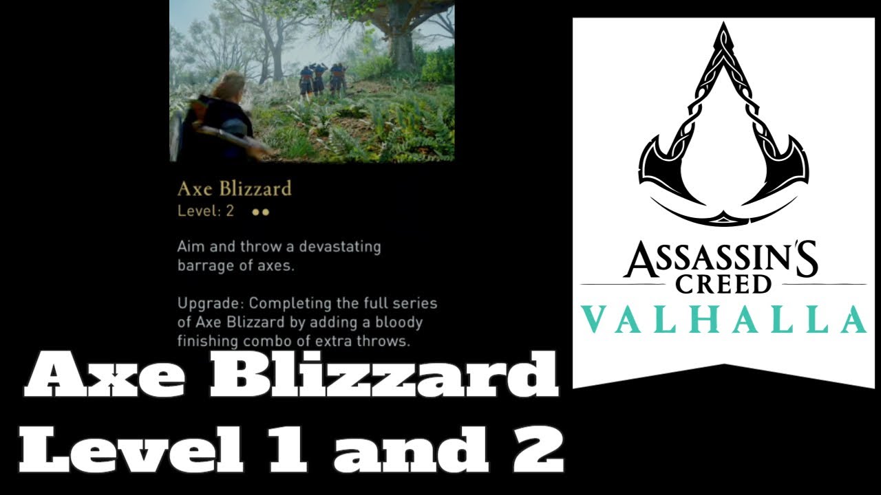 ACV Axe Blizzard Level 1 and 2 - YouTube