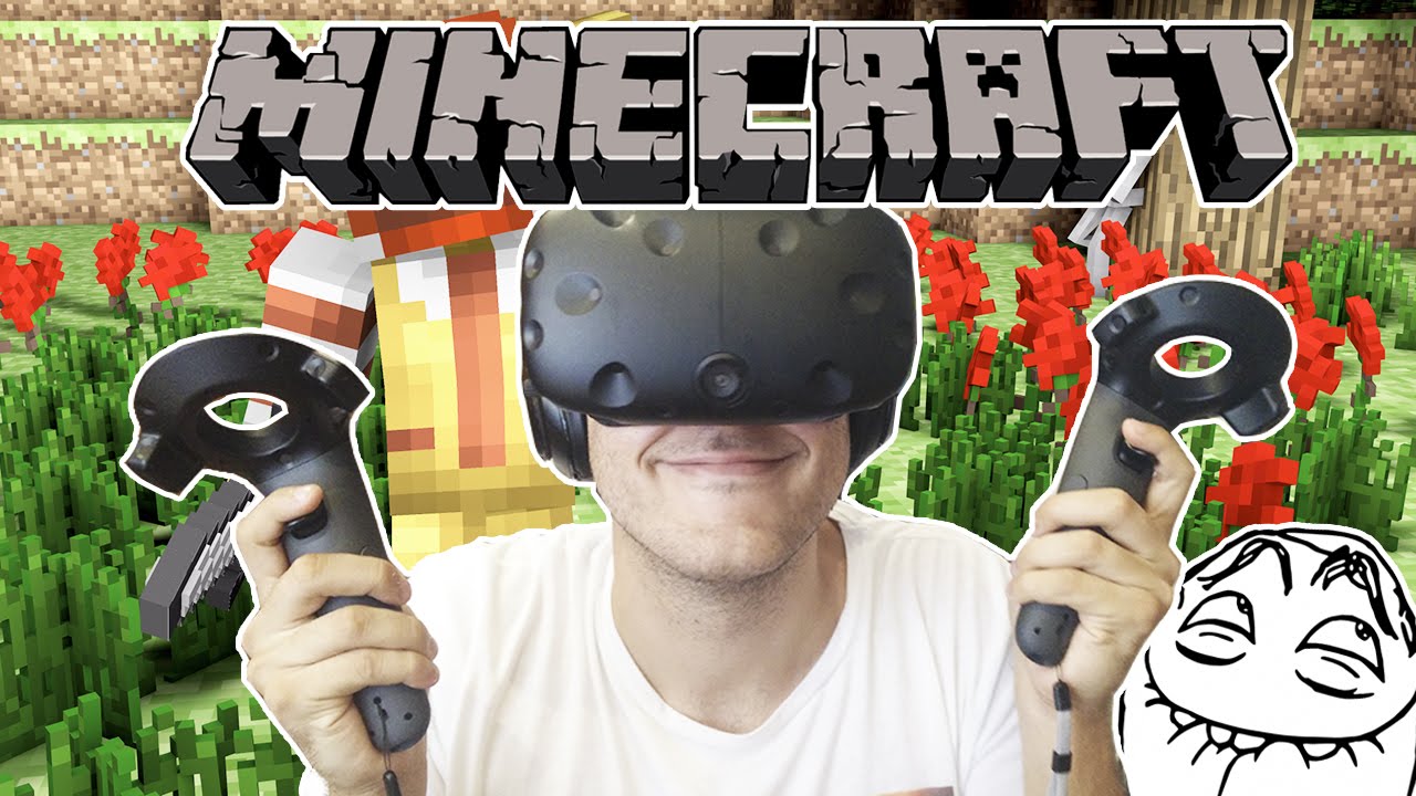 MINECRAFT EN REALIDAD VIRTUAL (HTC VIVE) - YouTube