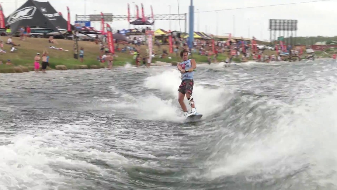 Harley Clifford's Winning Run - 2017 Nautique Wake Open - YouTube