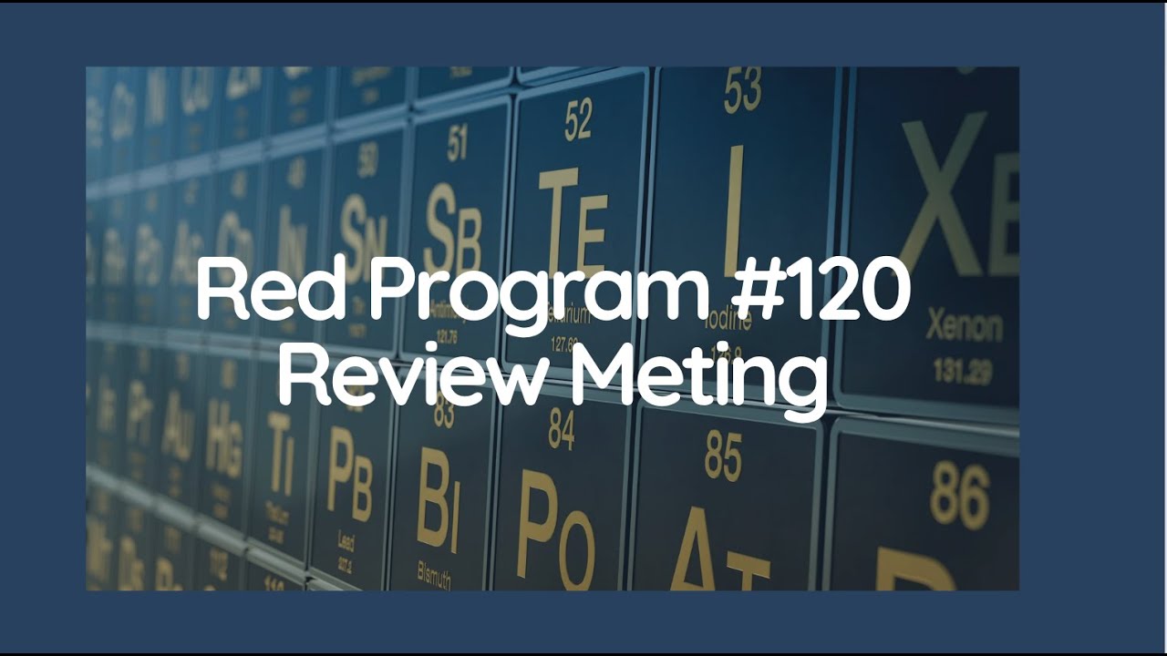 Red Program #120 Review Meeting - YouTube