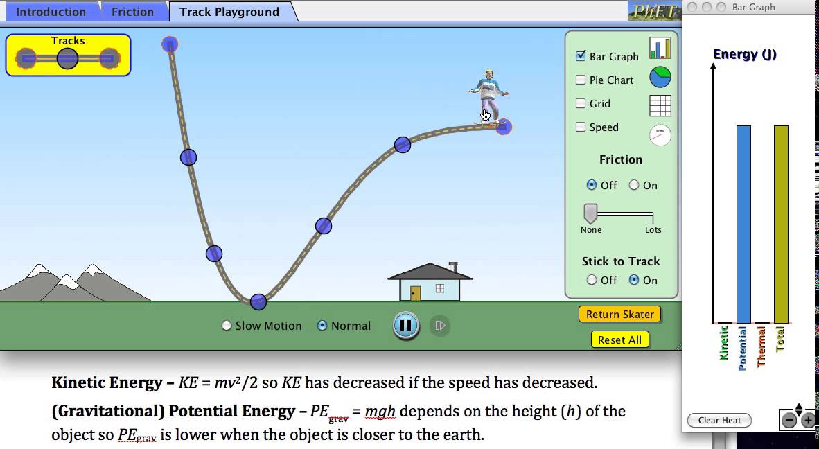 Energy conservation and turning points - YouTube