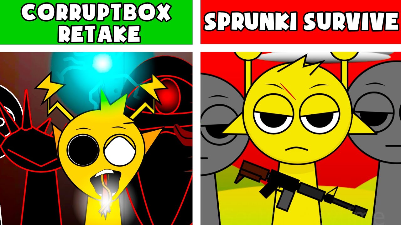 Incredibox Sprunki Corruptbox Retake VS Survive | New Mod - YouTube