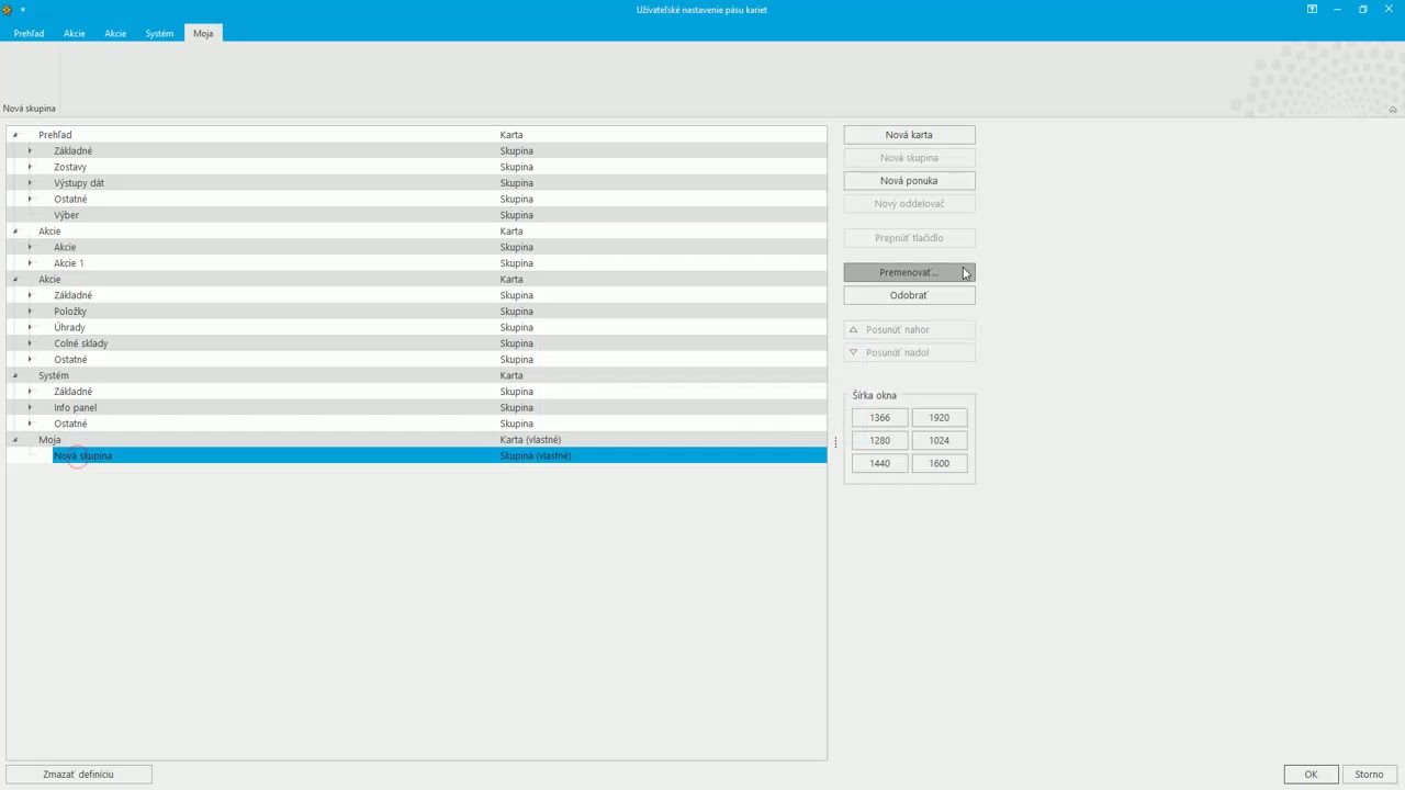 Asseco HELIOS Easy - Začíname s HELIOS Easy/Ovládanie/Základy ovládania ...