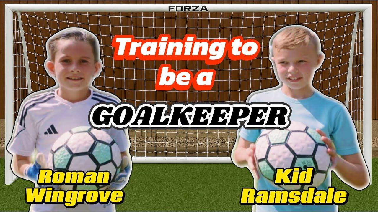 KIDRAMSDALE TRAINS ROMAN WINGROVE - How to become a Goalkeeper! - YouTube