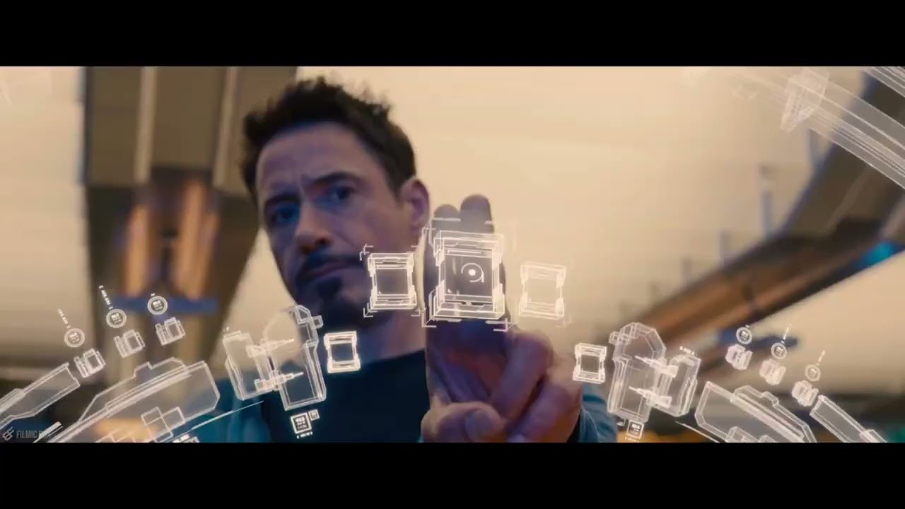Tony Stark & Bruce Banner Creating Ultron Scene Avengers Age Of Ultron ...