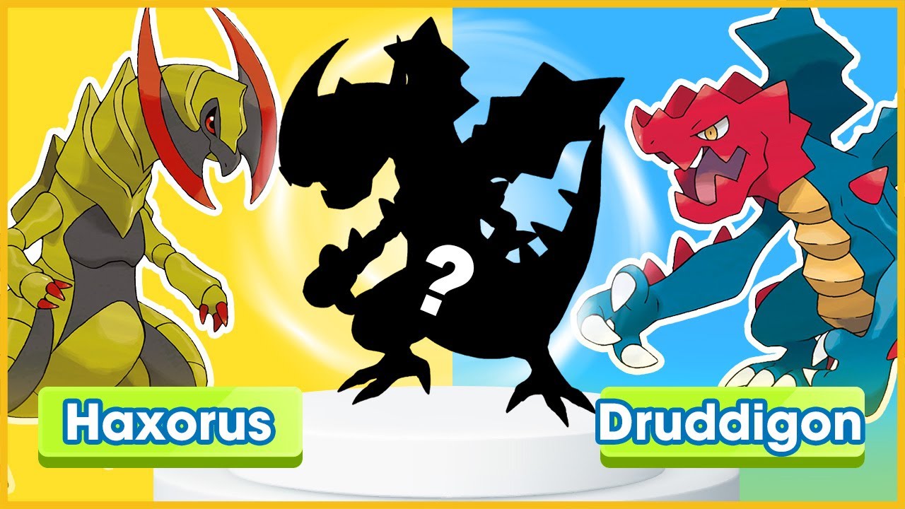 Pokemon Fusion | Haxorus + Druddigon | pokemon infinite fusion ...