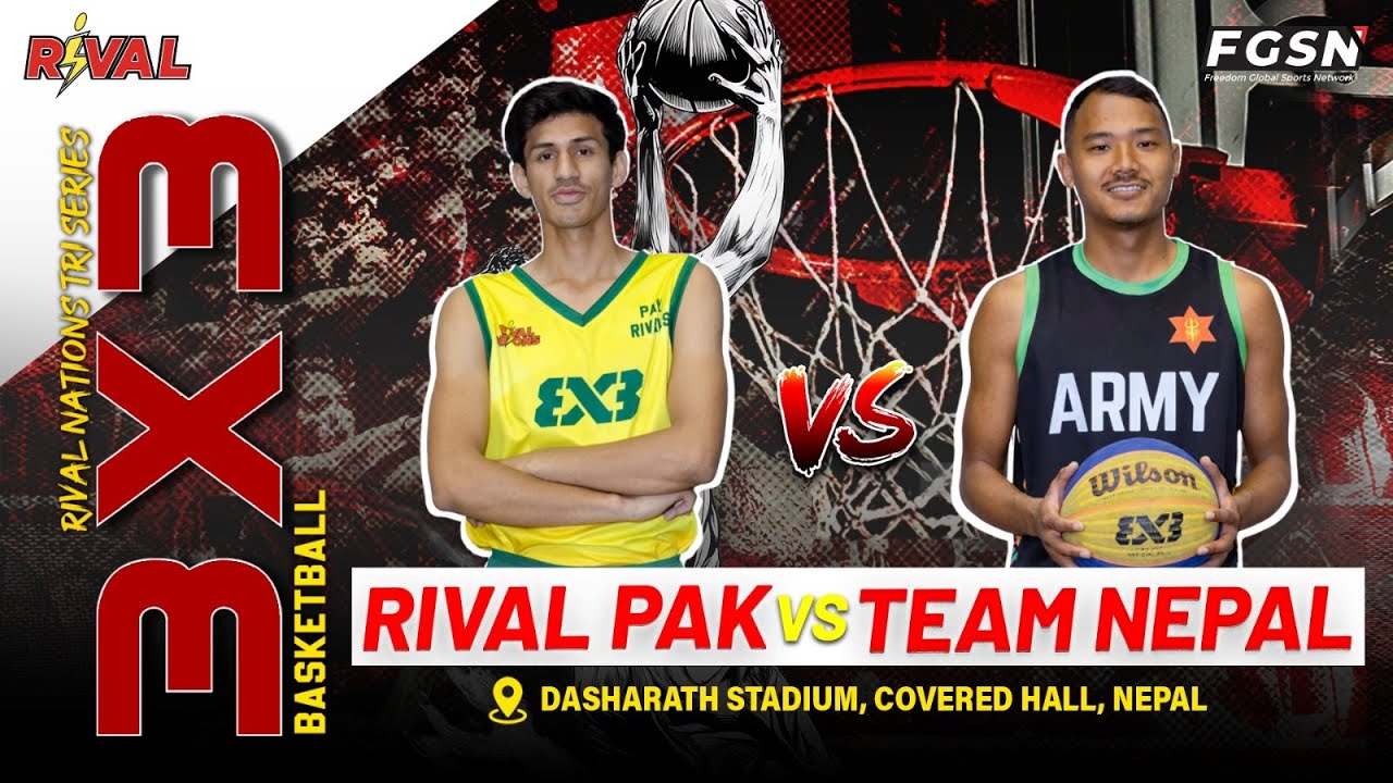 RIVAL PAK vs TEAM NEPAL || RIVAL NATIONS TRI 3X3 BASKETBALL SERIES 2025 ...