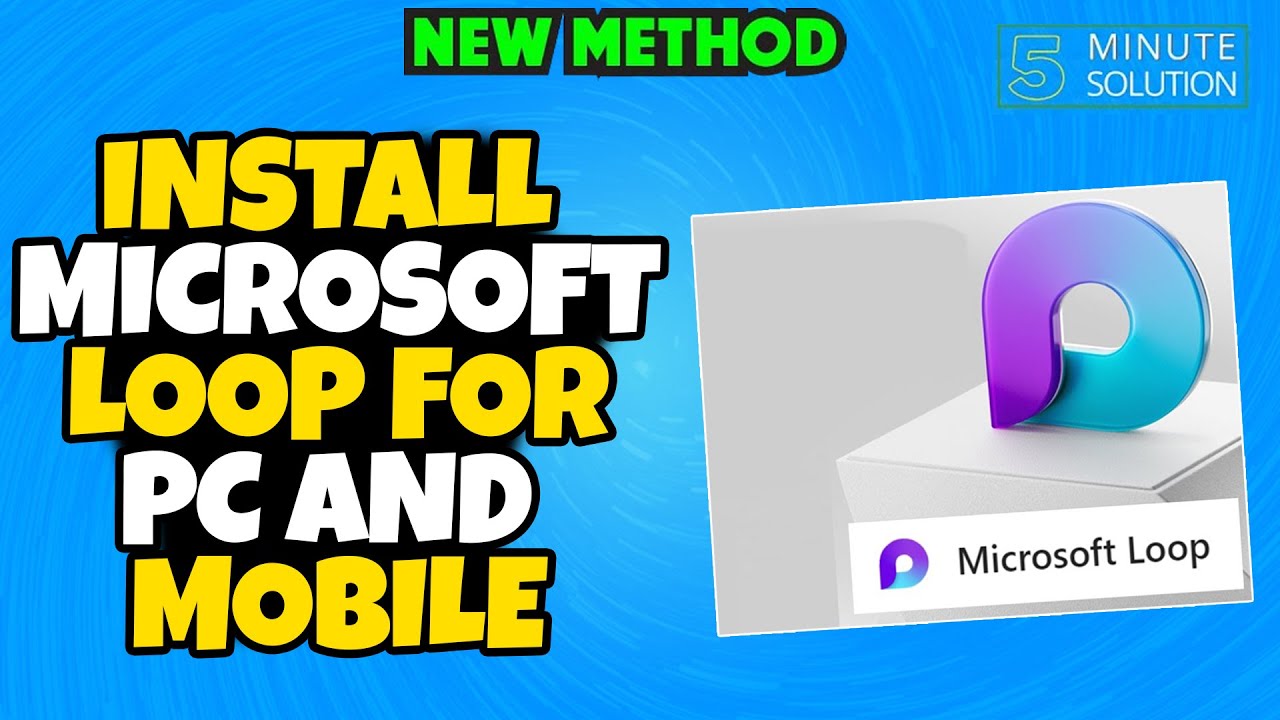 How to install microsoft loop On PC & Mobile - YouTube