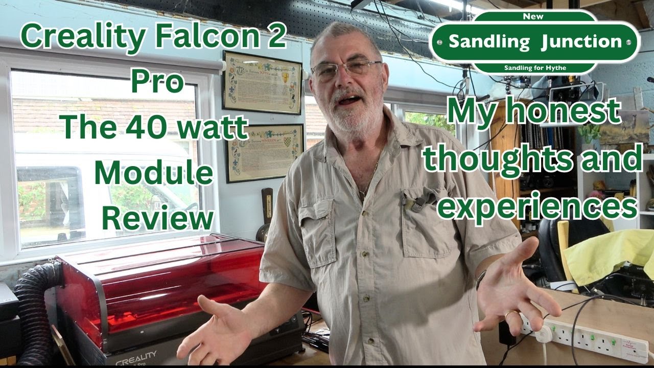 Unleashing The Power Of Creality Falcon 2 Pro: Testing The 40 Watt ...