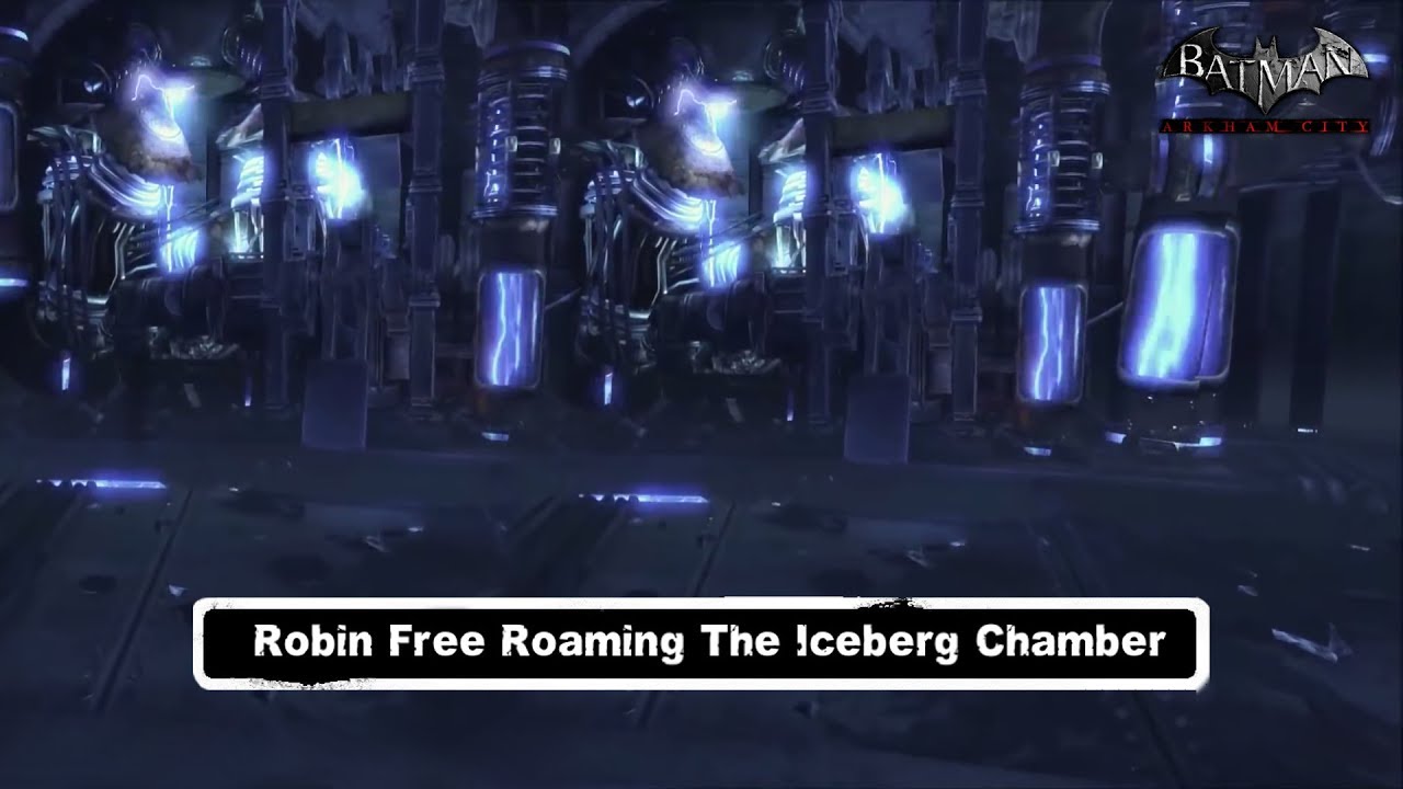 FR MOD; Batman; Arkham City; Robin Free Roaming The Iceberg Chamber ...