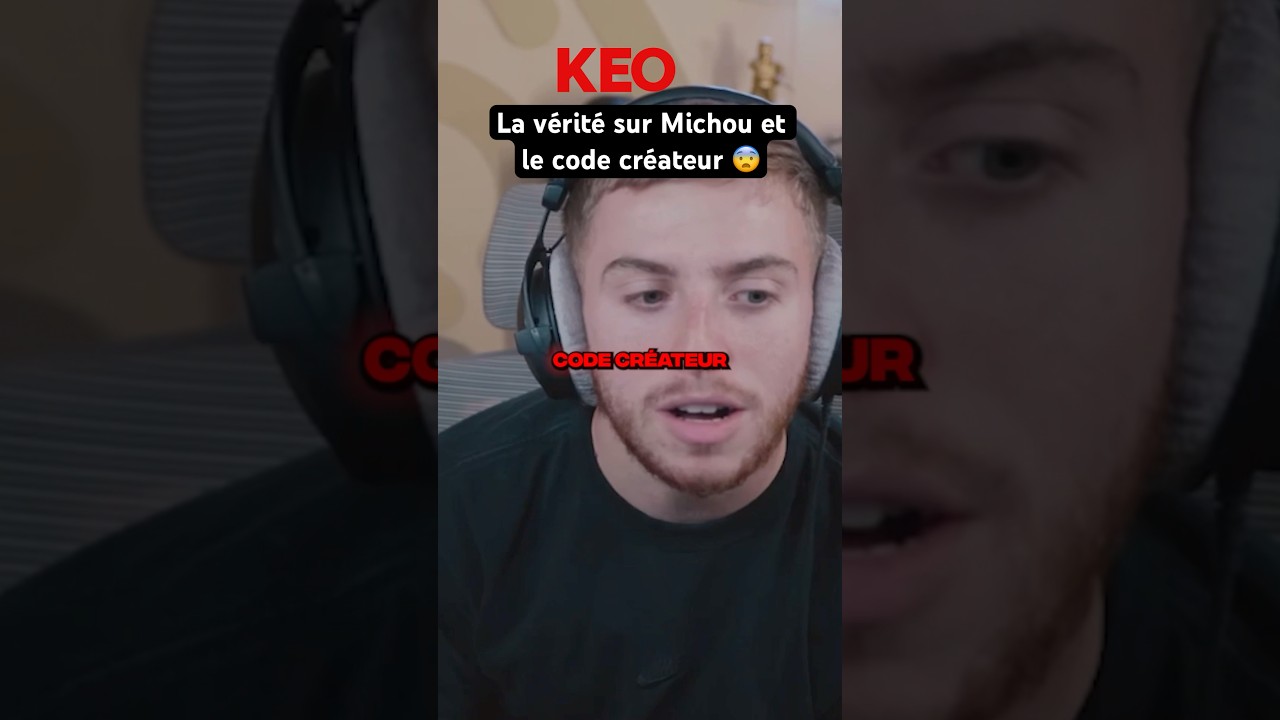 LA VÉRITÉ SUR MICHOU ET LE CODE CRÉATEUR MICHOUCROUTE 😨 #shorts #michou ...