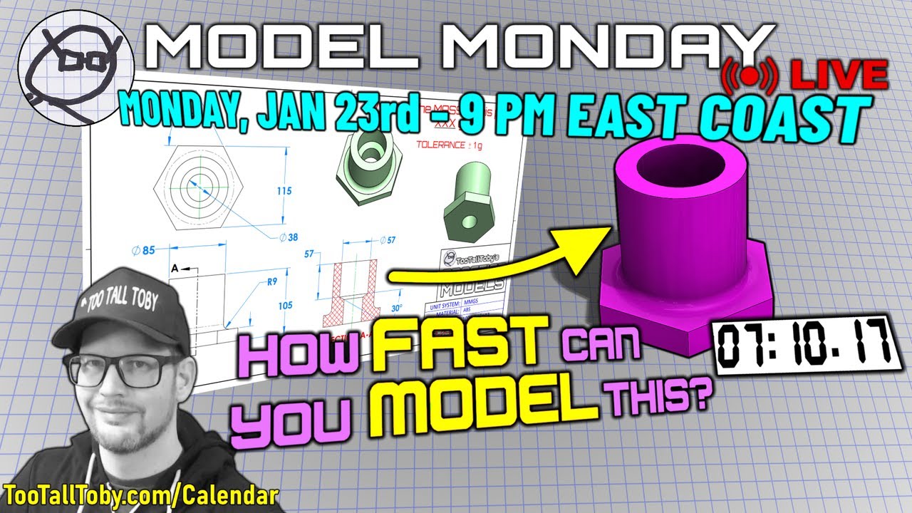 Model Monday LIVE - TooTallToby- Jan 23, 2023 - YouTube
