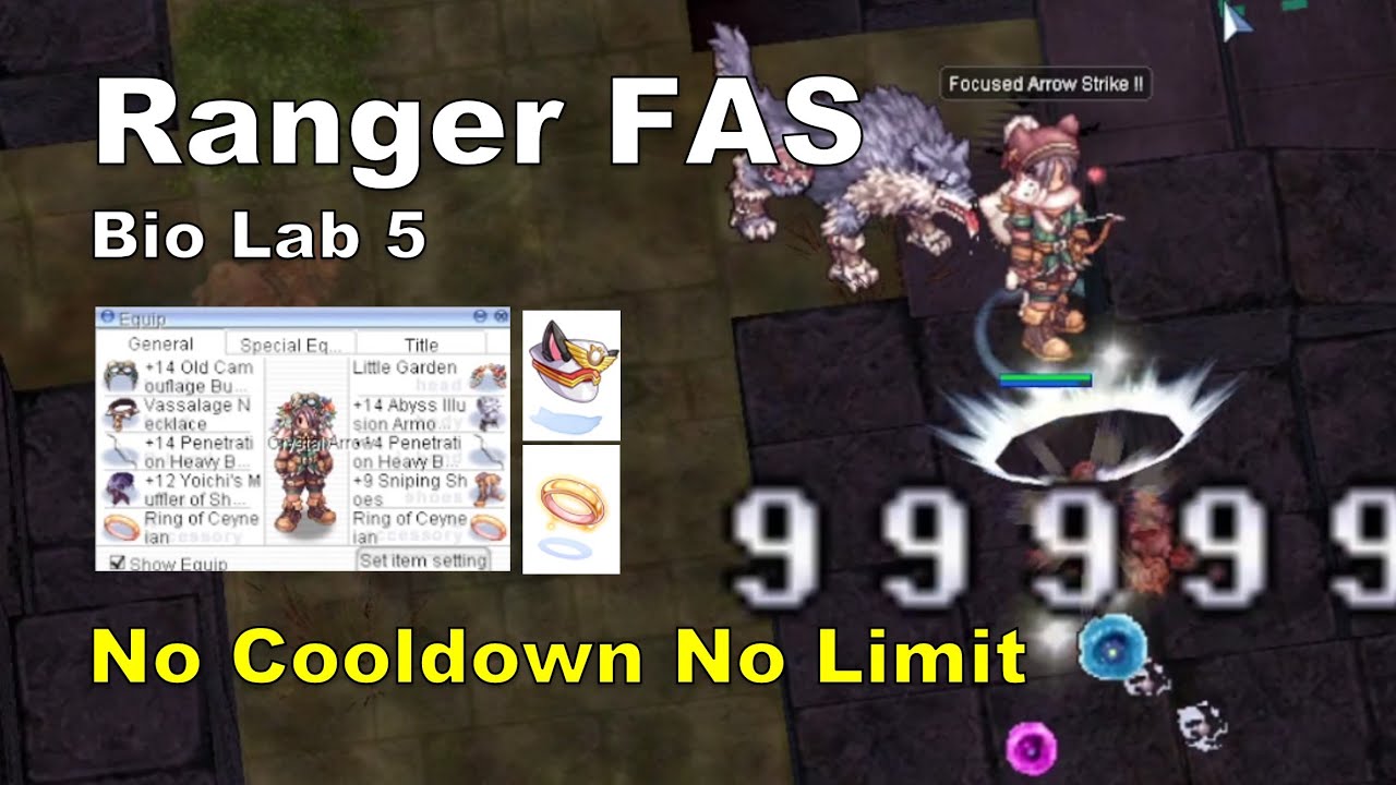 [BB iRO] Ranger FAS - "Ring of Ceyneian & Wolf Officer Hat" - NO ...