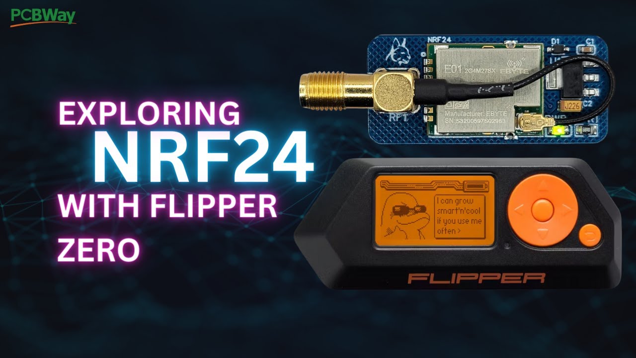 Exploring Nrf24 With Flipper Zero Youtube
