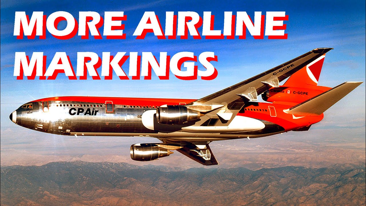 AIRLINER COLOR SCHEMES - PART 2: More of Your Favorite Airline Markings ...