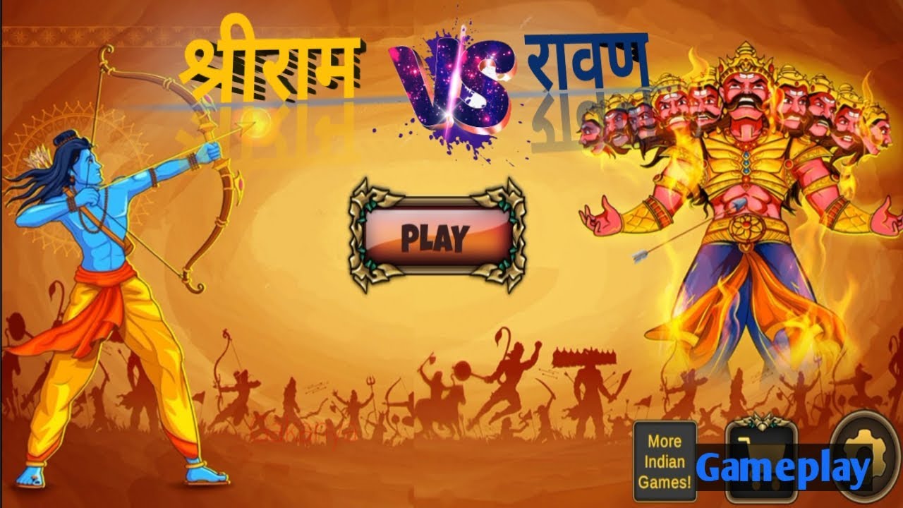 Shee Ram vs Ravan Dashahara special Kids video | Kids games to play ...