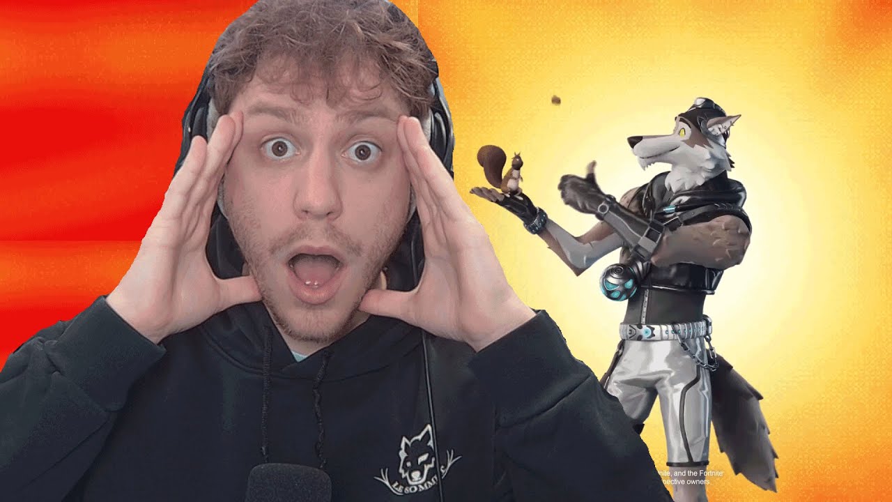 De nieuwe Wolf skin in Fortnite!!! - YouTube