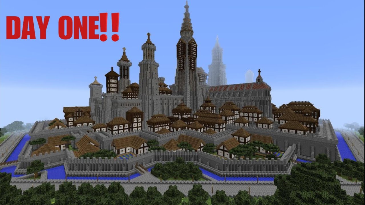 building the greatest minecraft empire - YouTube