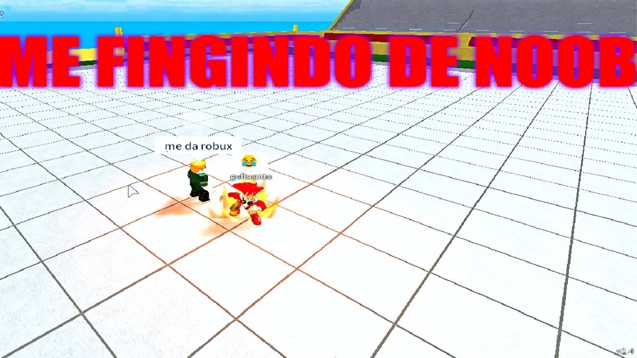 DRAGON BALL RAGE: ME FINGINDO DE NOOB #5 [ROBLOX] - YouTube