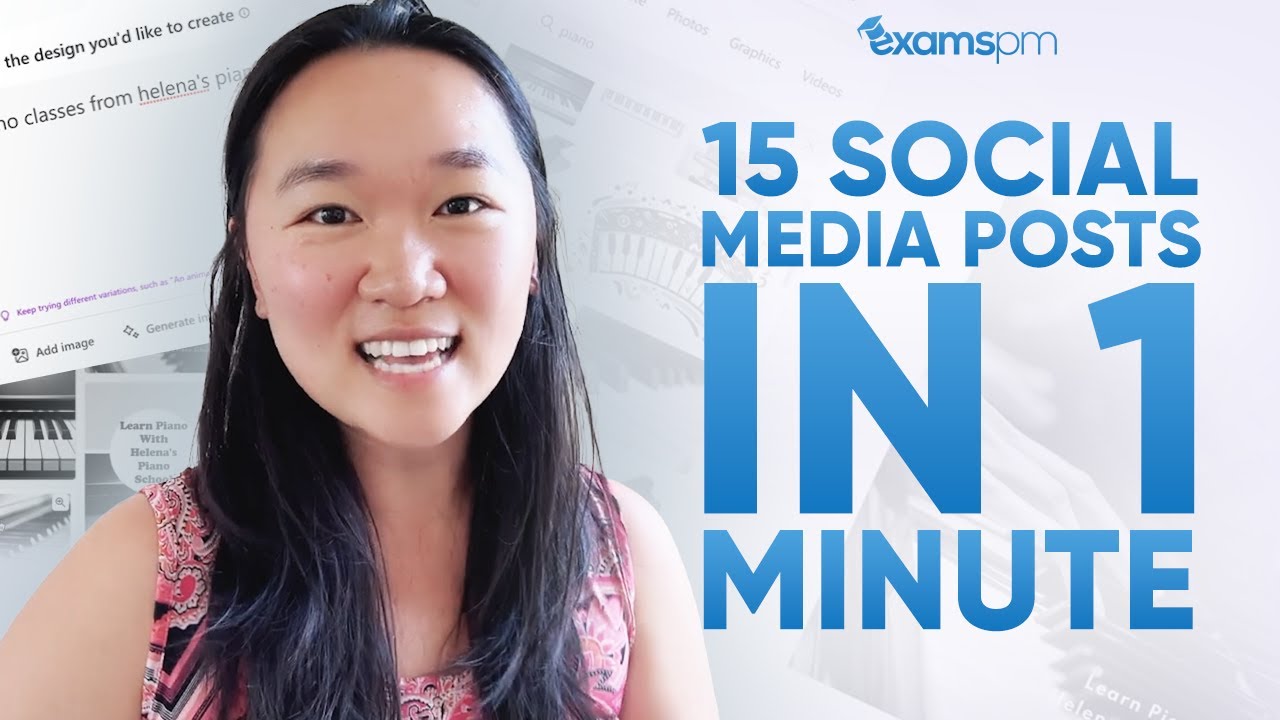 Make 15 Social Media Posts in ONE Min [Microsoft Designer Tutorial ...