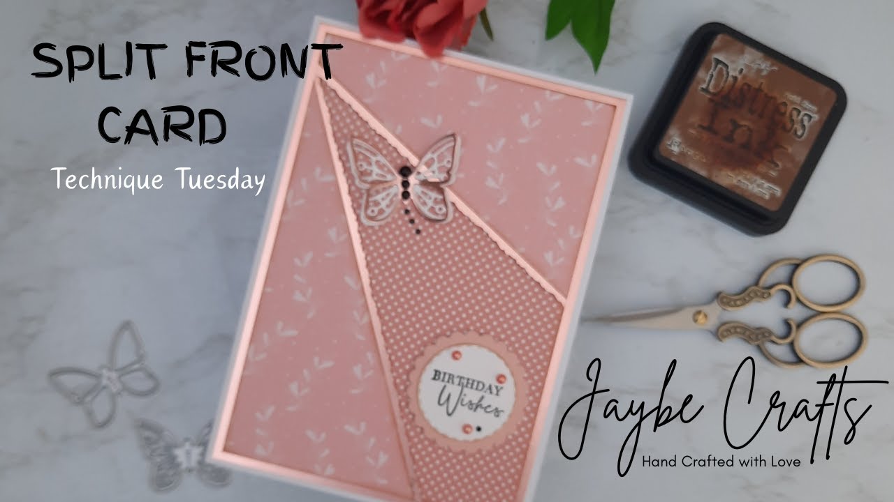 TECHNIQUE Tuesday - SPLIT Front Card - YouTube