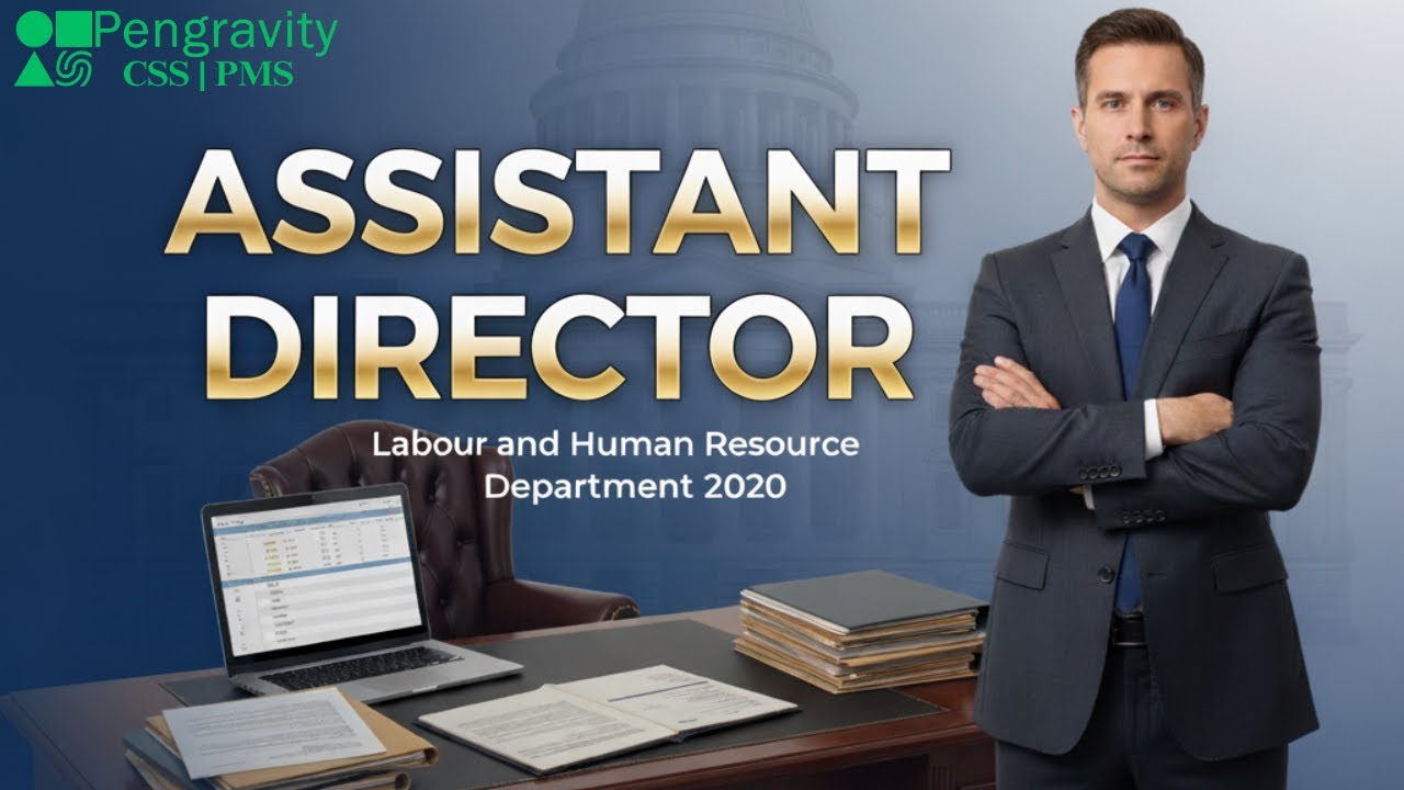 Assistant Director Labour & Human Resource Department (2020 ...