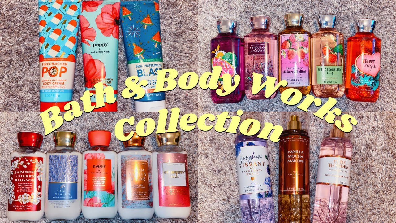 Bath & Body Works Collection 🥳💗 - YouTube