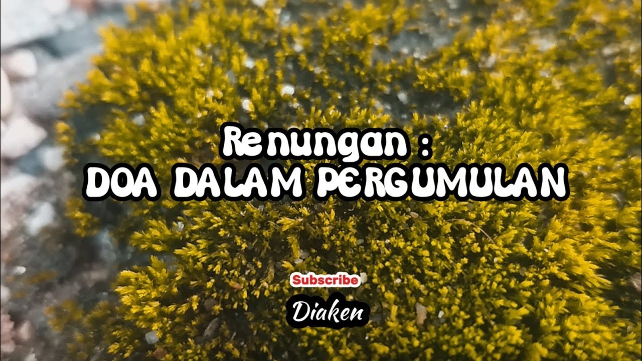 Renungan : Doa Dalam Pergumulan - bagi yang sedang dalam pergumulan 🙏 ...