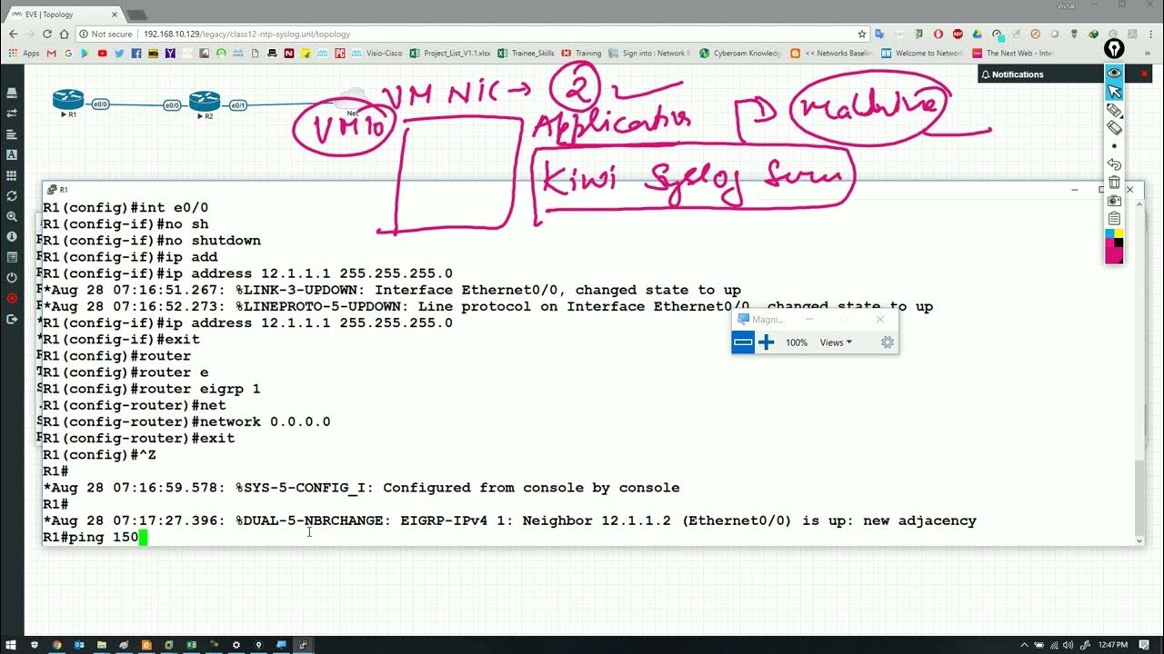 DAY 12 | NTP Syslog|| CCNA_CCIE Security Full course from Scratch - YouTube