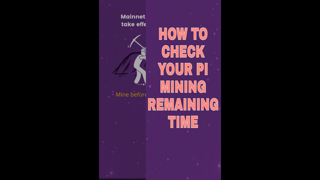 Pi/Pi coin/Pi update/mine Pi: How To Check Your Pi Mining Remaining ...