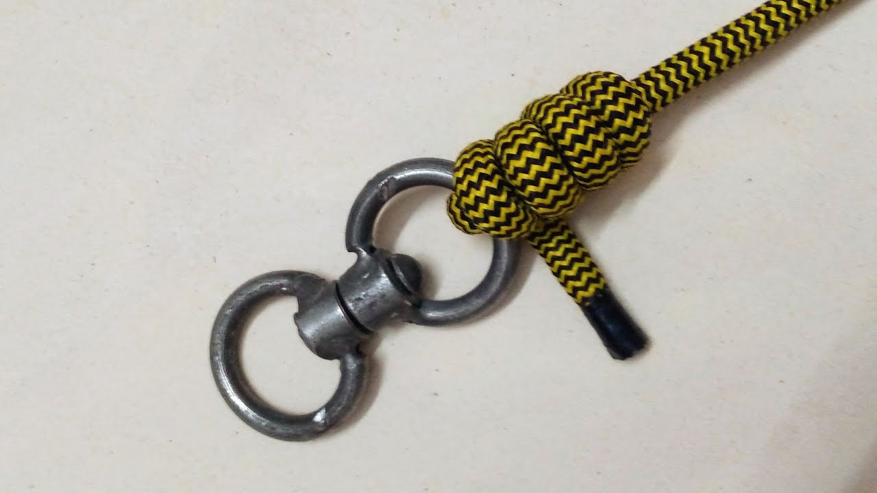 How to tie a Spanish Ring knot ?#knots #knotskill - YouTube