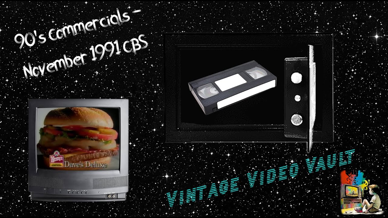 90's Commercials - November 1991 - CBS - YouTube