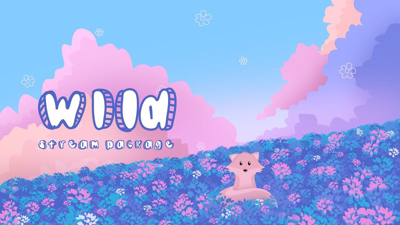 Wild, Cute Fox Twitch Overlay - YouTube