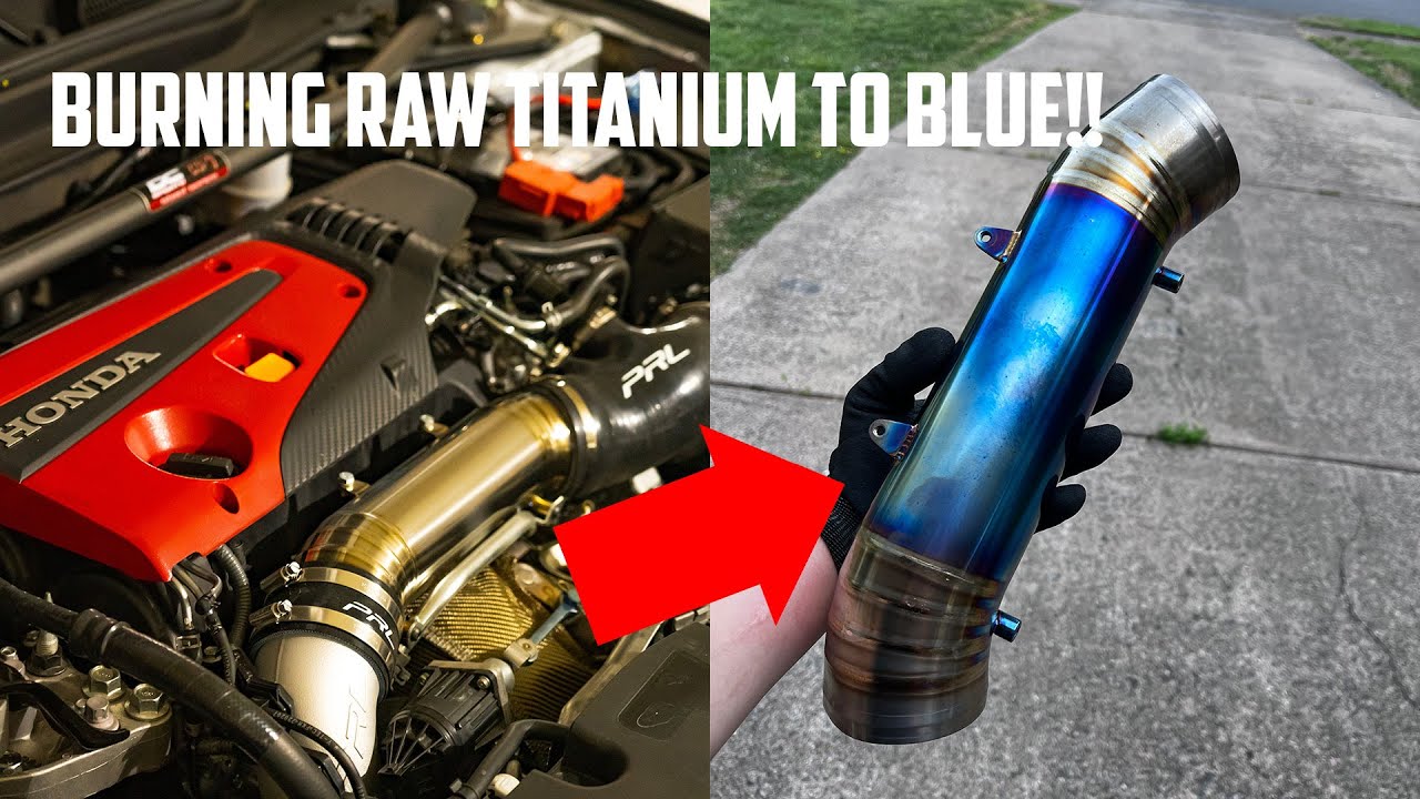 DIY FAIL? Burning Our PRL Titanium Inlet Pipe! - YouTube